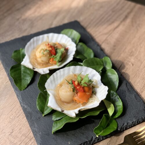 Thai-style Steamed Scallops - Sllowcook 漫慢厨房